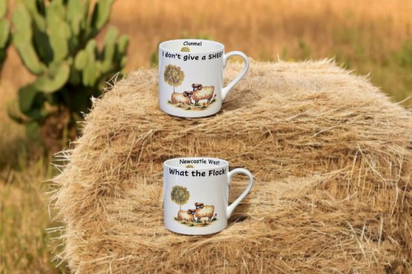 Sheepish Sheep Mugs - Irish Pottery Gift Shop | Novelty Mugs Ireland | Shannonbridge Pottery